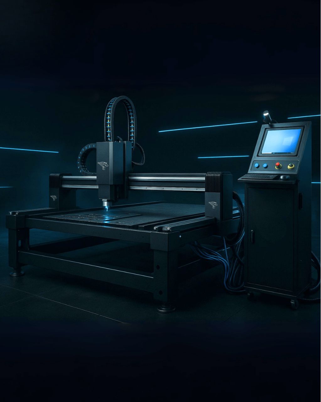 Pro 2.0 5x10 Modular Fiber Laser Table 6000W – R&S LASER TECHNOLOGY