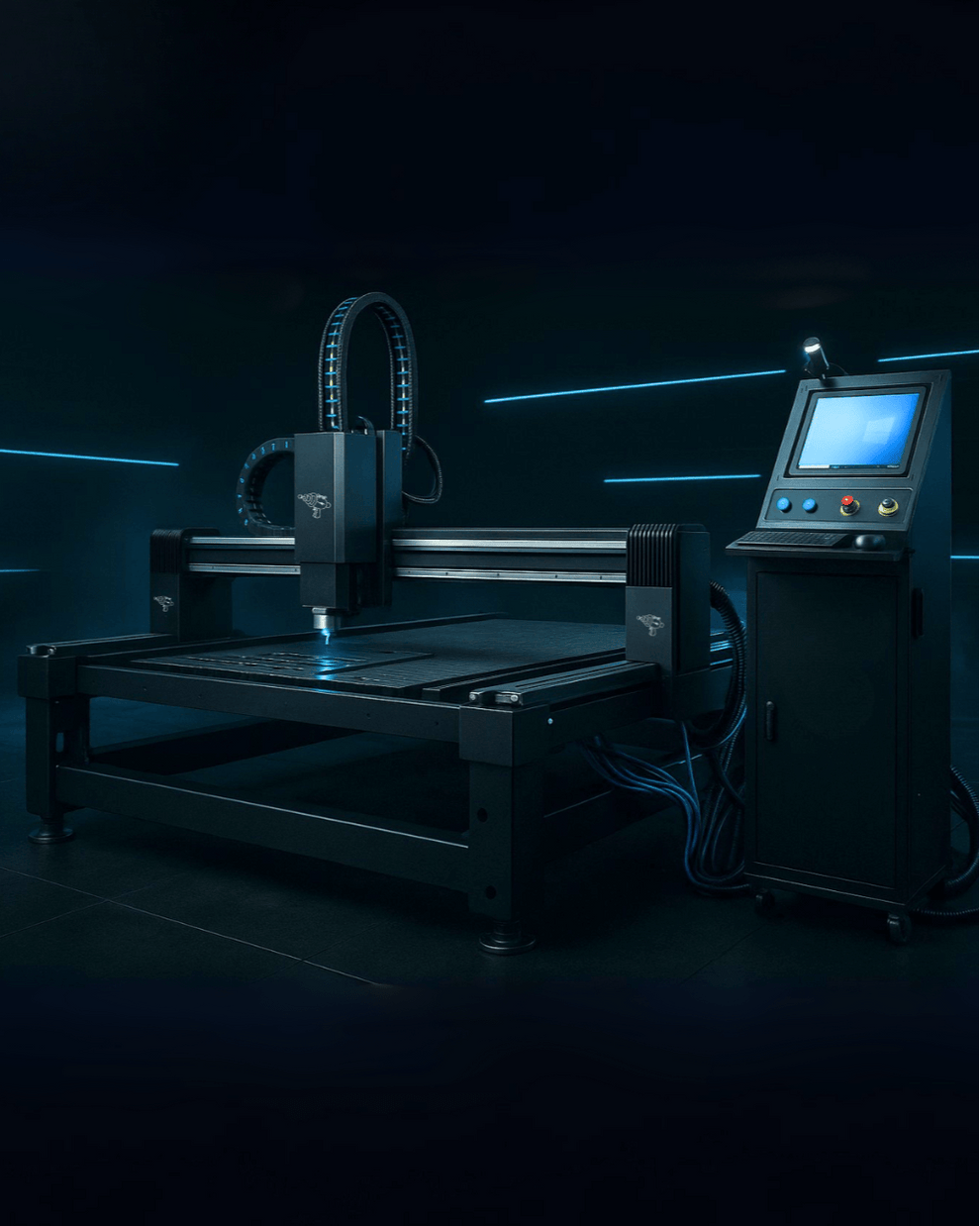 3000W Fiber Laser Table – RS Pro 2.0, 5x10’ 3-Phase – My Store